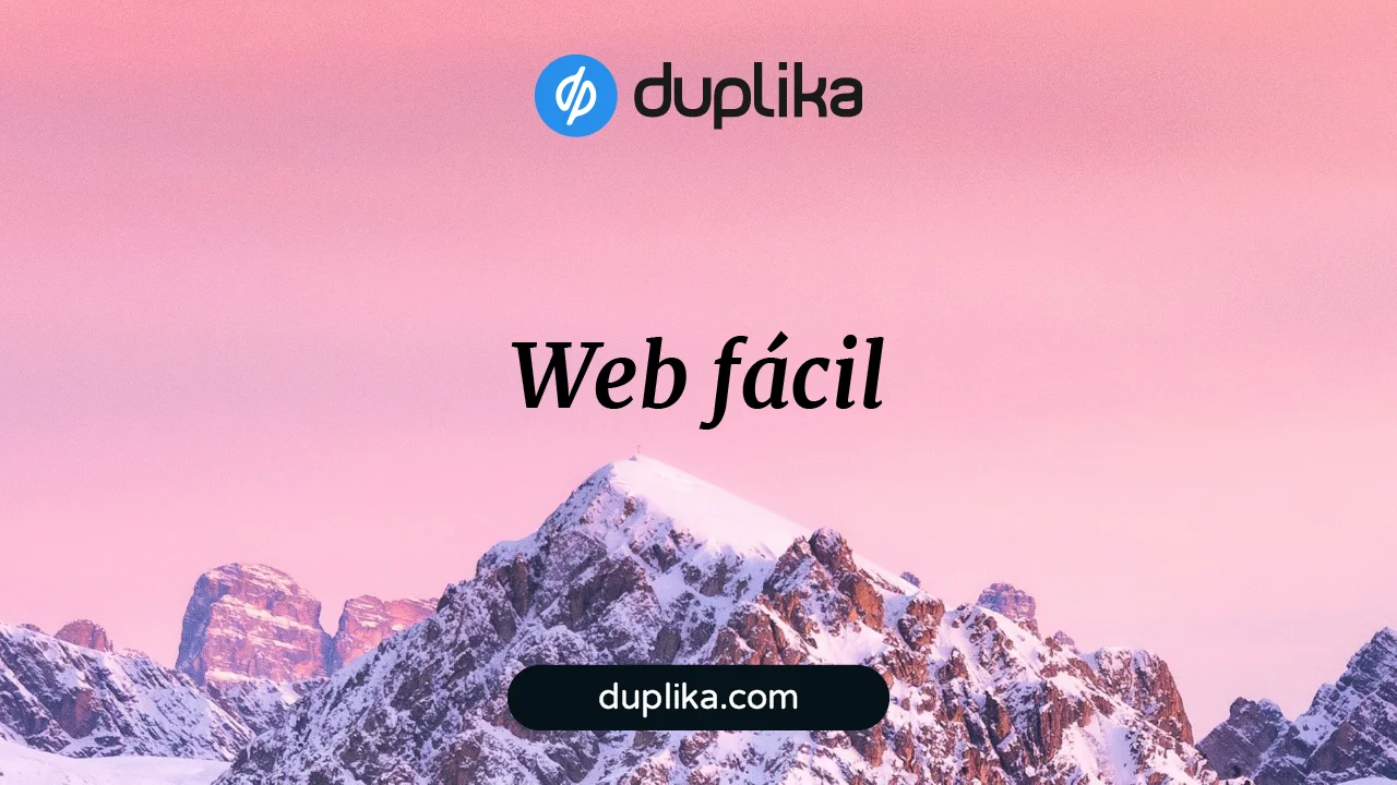 Creador de Páginas Web - Duplika